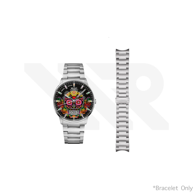 Replacement Stainless Steel Bracelet Compatible with Mido Commander M0 ...