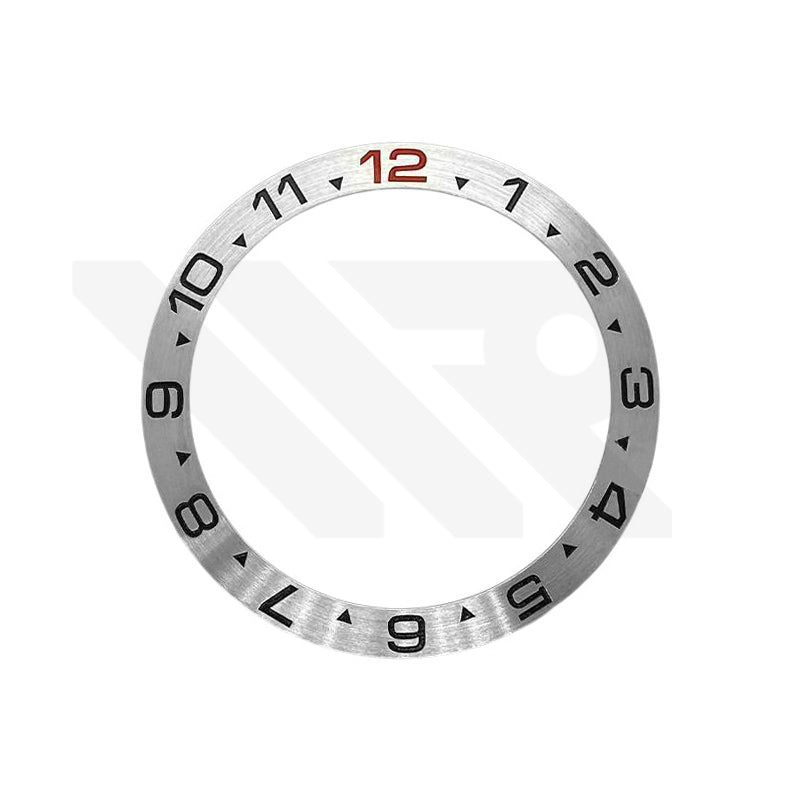 Explorer 2 Style Aluminium Sloped Bezel Insert for SKX/SRPD - Silver ...