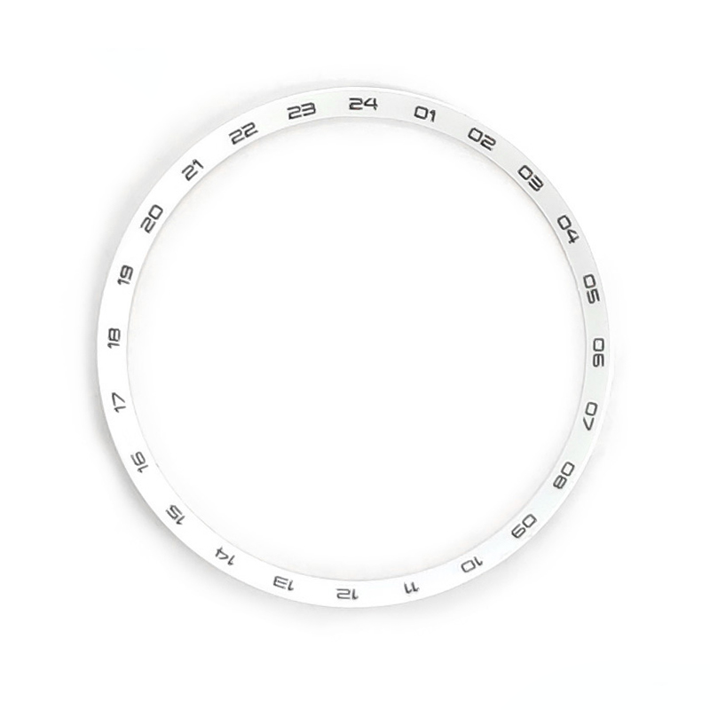 SKX / SRPD 24H Chapter Ring: White – WR Accessories