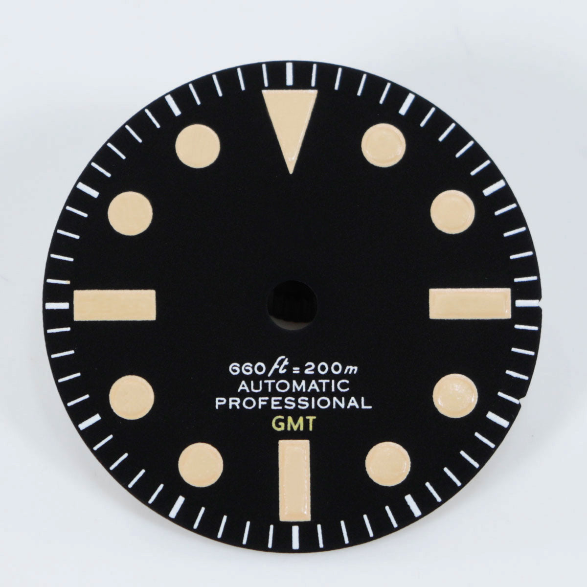 Black GMT Matte Dial for Seiko NH34 Mod – WR Accessories