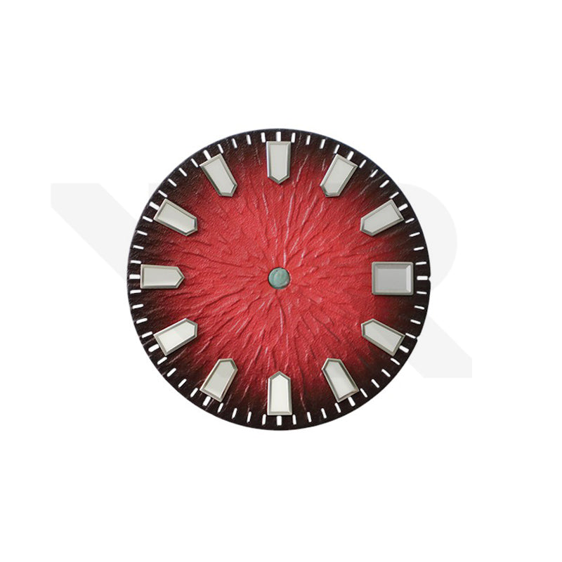 Ruptured Textured Dial for Seiko Mod: Red – WR Accessories