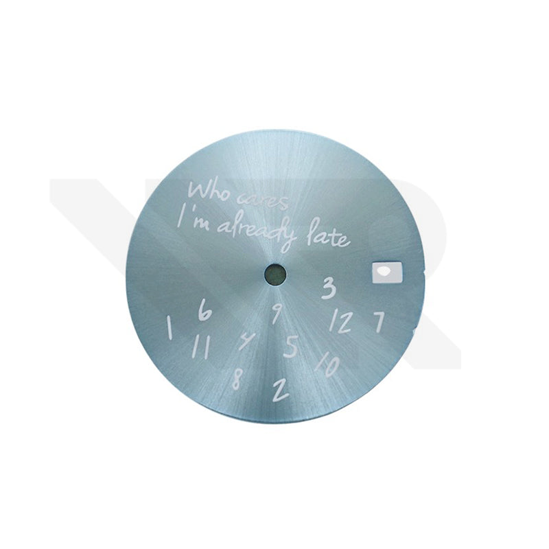 Relax Sunburst Dial V2 for Seiko Mod: Icy Blue / White - No Logo – WR ...