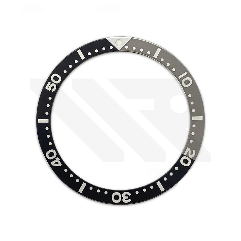 SKX007 Aluminium Flat Bezel Insert for SKX/SRPD - Grey/Black – WR ...