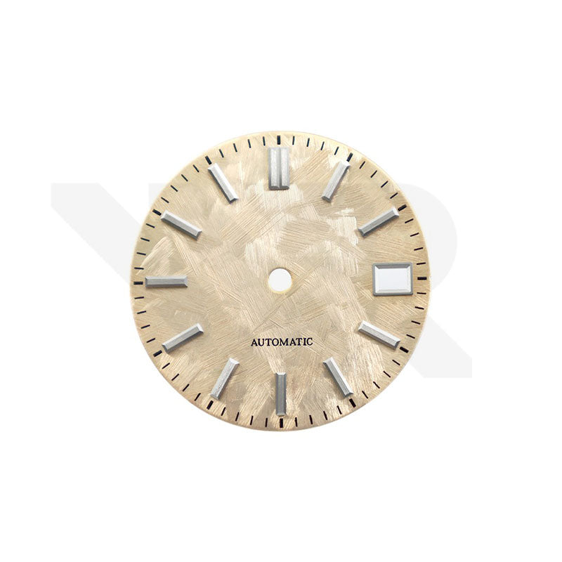 GS Shunbun Style Champagne Gold for Seiko Mod: Silver GS Style Indices ...