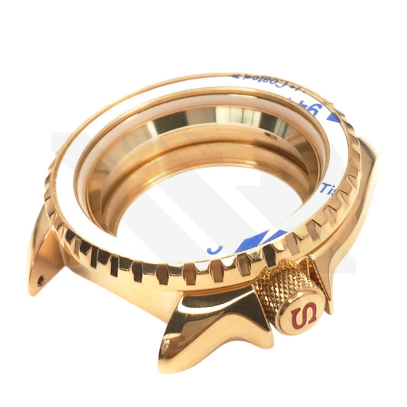 SKX Polished Case Set for Seiko Mod: Rose Gold (4 o'clock) – WR Accessories