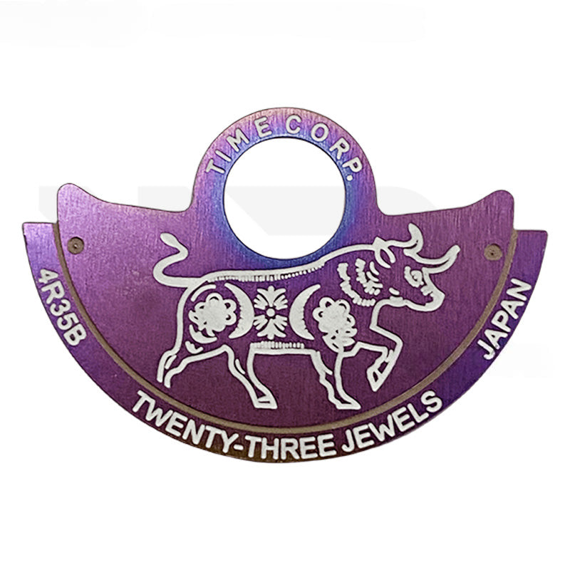 NH35 Rotor - Great Wave Black | WR Accessories – WR Accessories