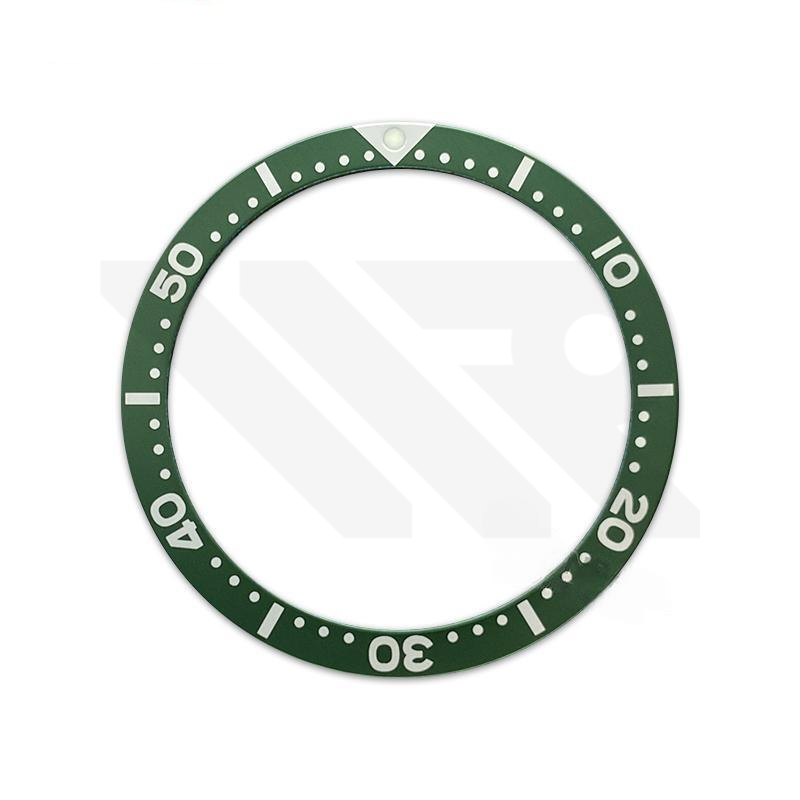 SKX007 Aluminium Flat Bezel Insert for SKX/SRPD - Green – WR Accessories