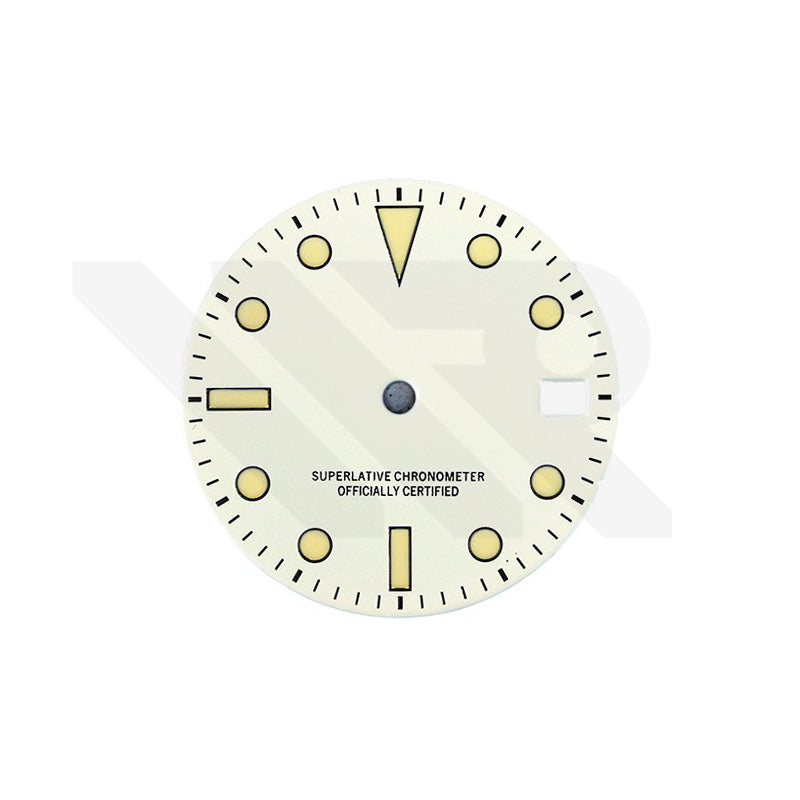 Retro Cream COSC Dial for Seiko Mod: Cream Date – WR Accessories