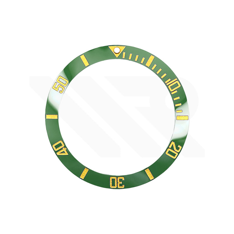 Sub Ceramic Sloped Bezel Insert For MDV-106A: Green / Yellow – WR ...
