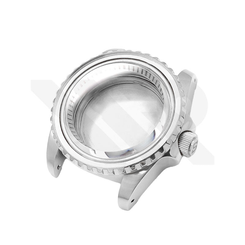 SUB Oyster Style Brushed Case Set for Seiko SKX / SRPD Mod: Silver – WR ...